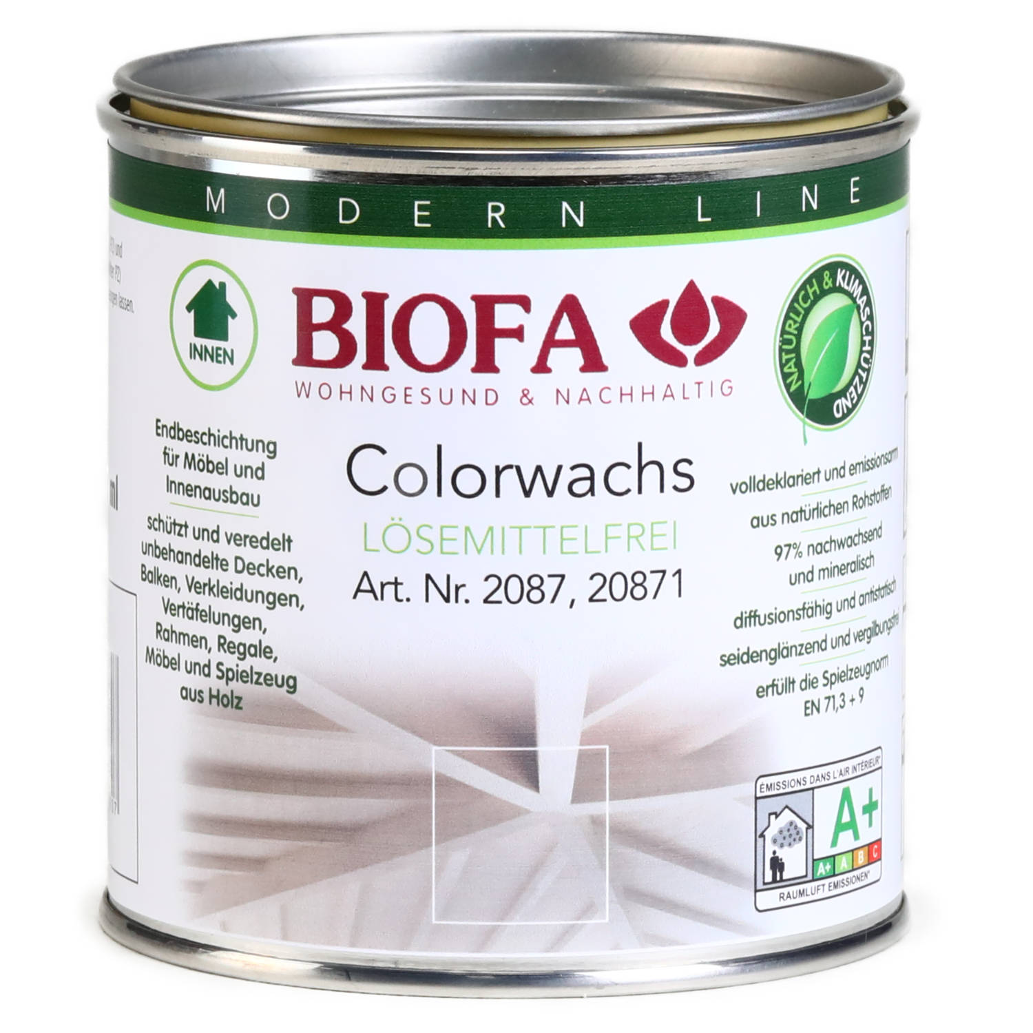 lösemittelfreies Colorwachs farbig | Holzpflege.de